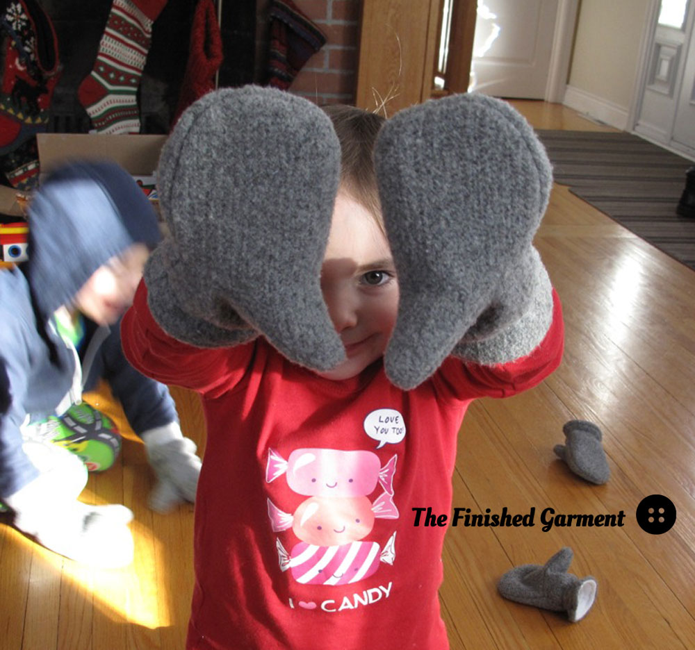 Mittens! – The Finished Garment