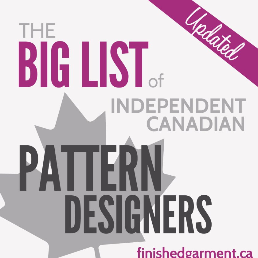 The Big List of Independent Canadian Pattern Designers – The Finished ...